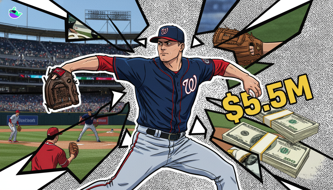 Nationals Sign Foster Griffin: $5.5M Deal!